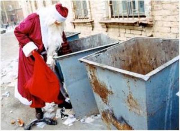 第1話「サンタ苦労す」 - れんが造りの壁へのボケ[42421820] - ボケて（bokete）