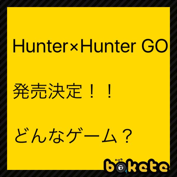 =Hunter×Hunter×GO=Hunterの2乗GO - 2016年07月16日の人物のボケ[43370684] - ボケて（bokete）