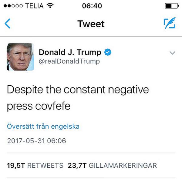 @realDonaldTrump - 2017年05月31日夜ごろにさんが投稿したお題 - ボケて（bokete）